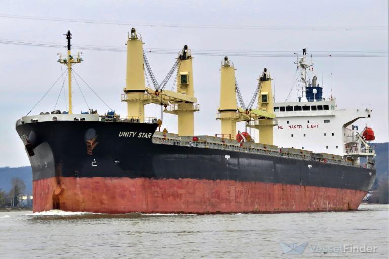 UNITY STAR, Bulk Carrier - Details and current position - IMO 9687148 ...