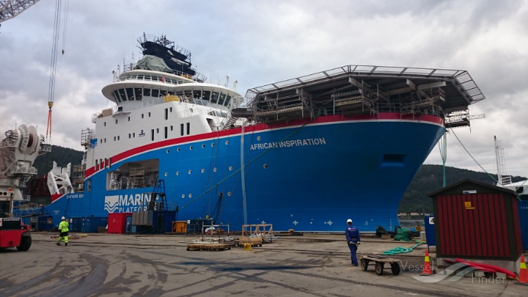AFRICAN INSPIRATIONI, Offshore Support Vessel - Details and current ...