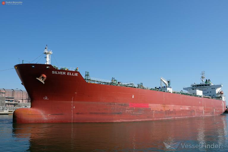 SILVER ELLIE, Chemical/Oil Products Tanker - Details and current ...
