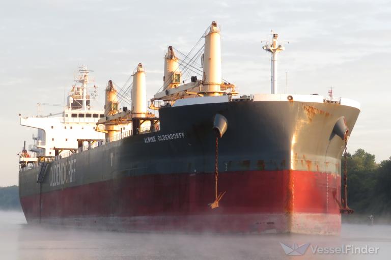 ALWINE OLDENDORFF, Bulk Carrier - Details and current position - IMO ...