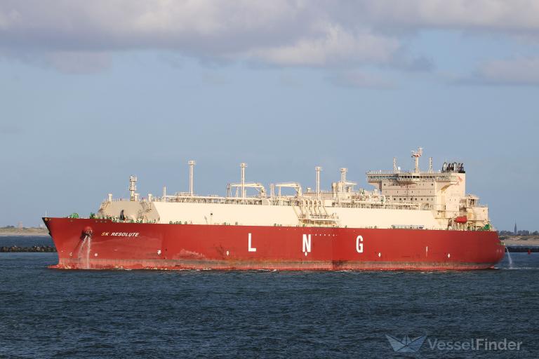SK RESOLUTE, LNG Tanker - Details and current position - IMO 9693173 - VesselFinder