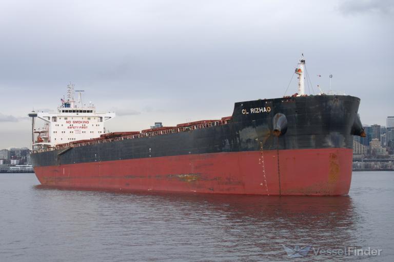 CL RIZHAO, Bulk Carrier - Dettagli della nave e posizione attuale - IMO 9693771 - VesselFinder