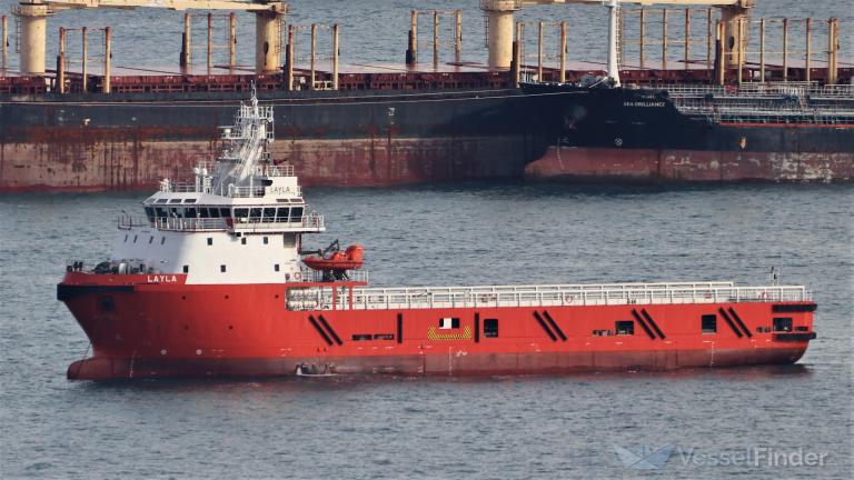 LAYLA, Offshore Tug/Supply Ship - Details and current position - IMO ...