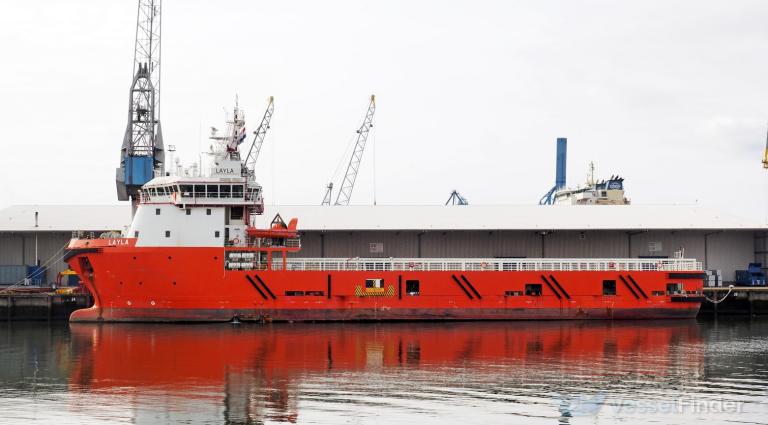 LAYLA, Offshore Tug/Supply Ship - Details and current position - IMO ...