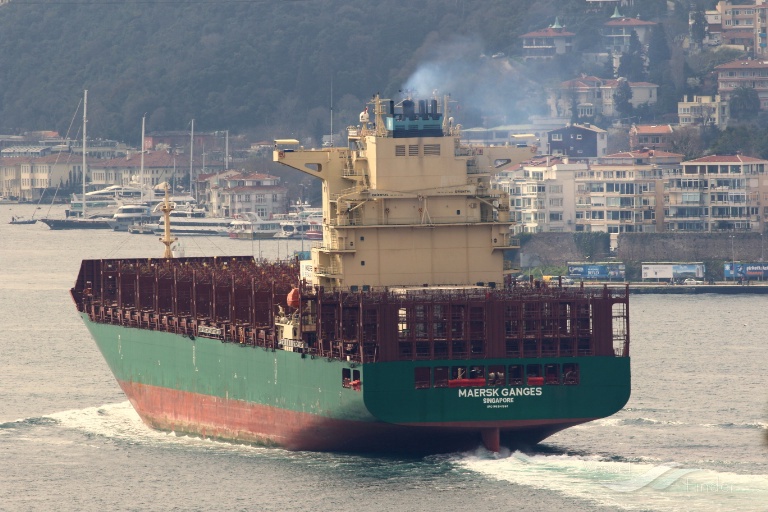 MAERSK GANGES, Container Ship - Детайли за кораба и текуща позиция ...