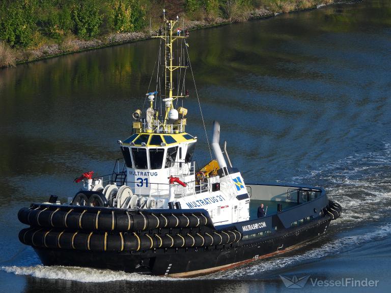 MULTRATUG 31, Tug - Details and current position - IMO 9695614 - VesselFinder