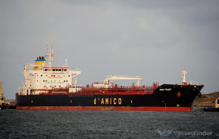 HIGH TRUST, Chemical/Oil Products Tanker - Details and current position ...