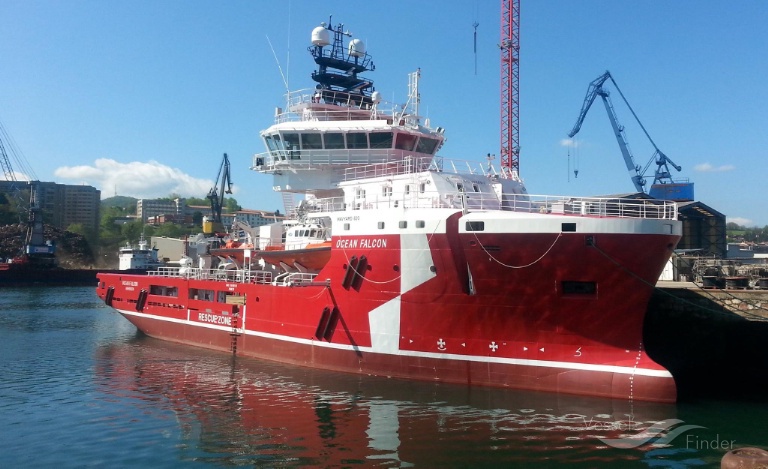 OCEAN FALCON, Offshore Tug/Supply Ship - Detalles del buque y posición ...