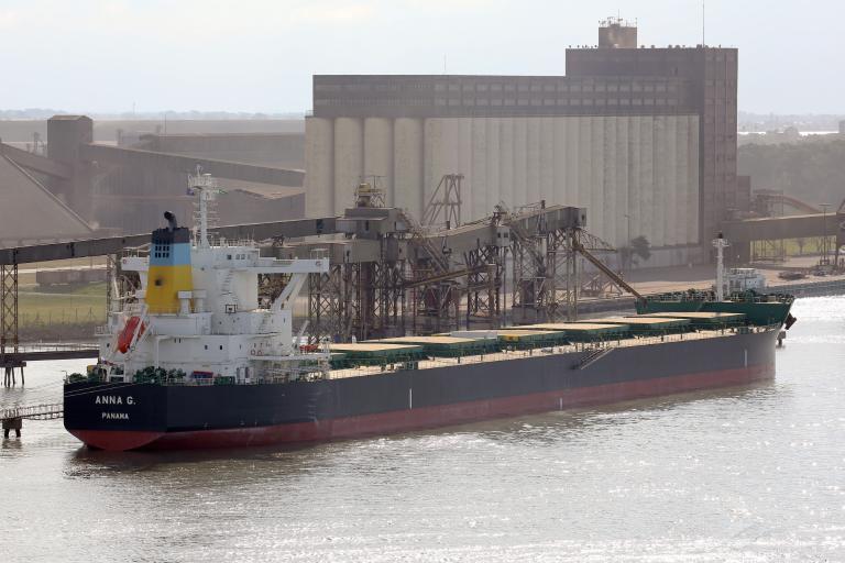 ANNA G., Bulk Carrier - Details and current position - IMO 9701310 ...