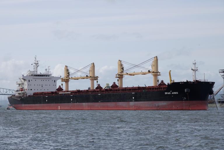 SPAR ARIES, Bulk Carrier - Details and current position - IMO 9701920 ...