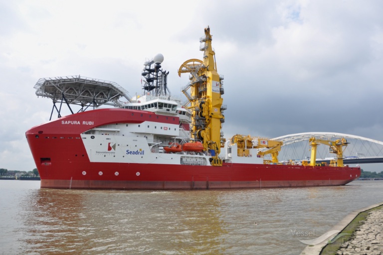 SAPURA RUBI, Pipe Layer - Details and current position - IMO 9702766 ...