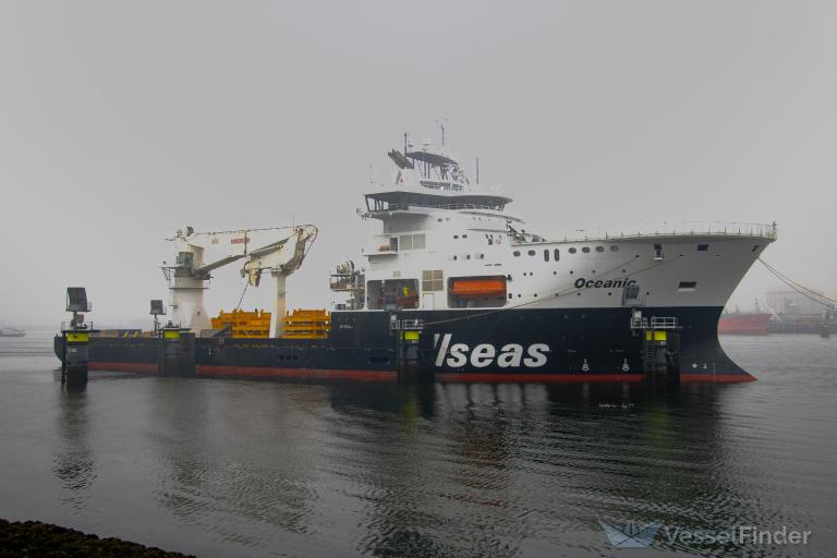 OCEANIC, Offshore Support Vessel - Details and current position - IMO ...