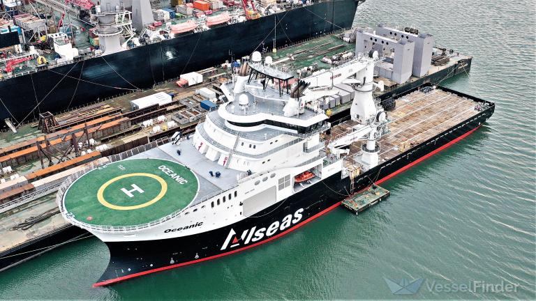 OCEANIC, Offshore Support Vessel - Details and current position - IMO ...