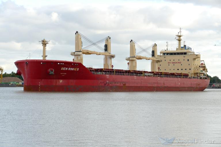BEN RINNES, Bulk Carrier - Details and current position - IMO 9703825 ...
