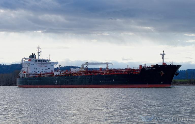 LOUISIANA, Chemical/Oil Products Tanker - Details and current position ...