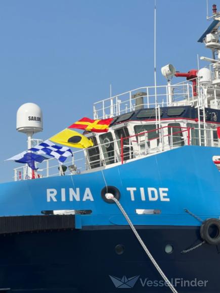 RINA TIDE, Offshore Support Vessel - Details and current position - IMO ...