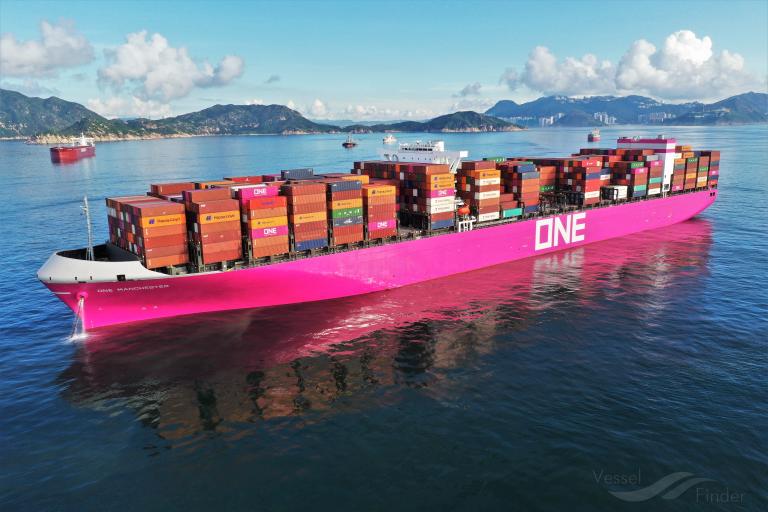 ONE MANCHESTER, Container Ship - Details and current position - IMO ...
