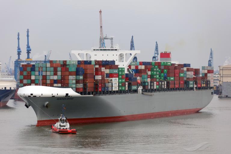 ONE MUNCHEN, Container Ship - Schiffsdaten und aktuelle Position - IMO 9706750 MMSI 373911000 ...
