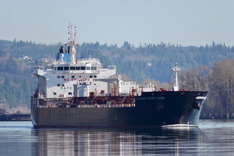 ARDMORE DAUNTLESS, Chemical/Oil Products Tanker - Details and current ...
