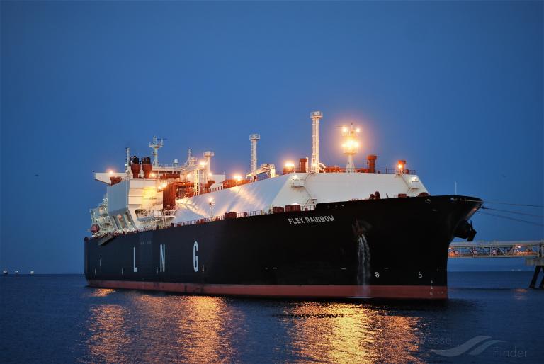 FLEX RAINBOW, LNG Tanker - Details and current position - IMO 9709037 ...