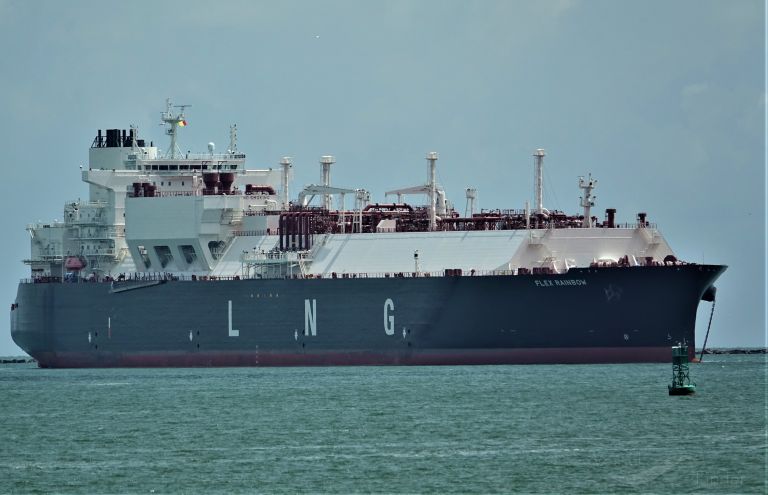FLEX RAINBOW, LNG Tanker - Schiffsdaten und aktuelle Position - IMO ...