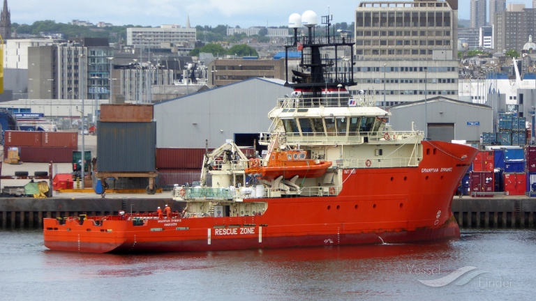 GRAMPIAN DYNAMIC, Standby Safety Vessel - Details and current position - IMO 9709910 - VesselFinder