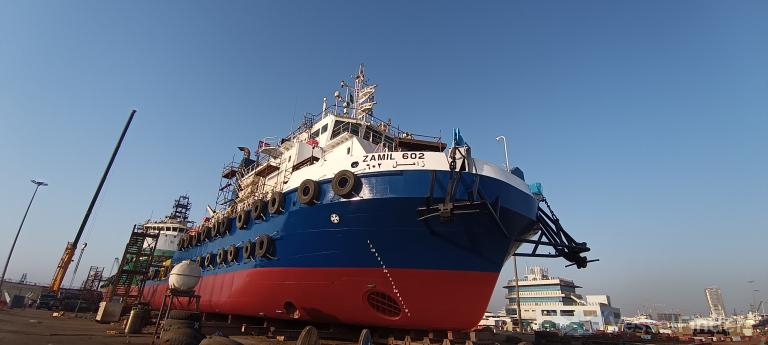 ZAMIL 602, Offshore Support Vessel - Details and current position - IMO ...