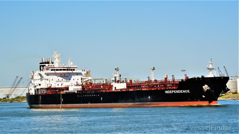 INDEPENDENCE, Chemical/Oil Products Tanker - Details and current ...