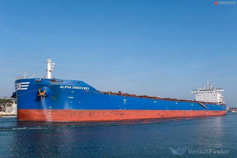 ALPHA DISCOVERY, Bulk Carrier - Details and current position - IMO ...