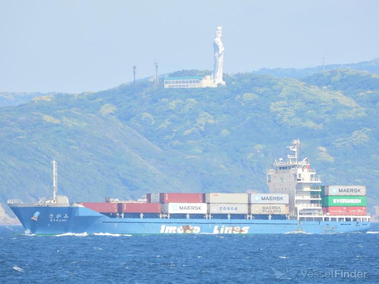 SAGAMI, Container Ship - Details and current position - IMO 9710842 ...