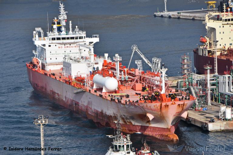 BAKKEN LADY, LPG Tanker - Details and current position - IMO 9711834 ...