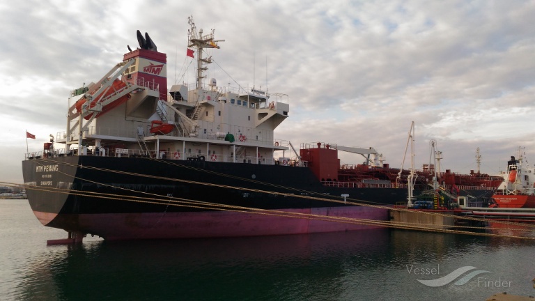 MTM PENANG, Chemical/Oil Products Tanker - Details and current position ...