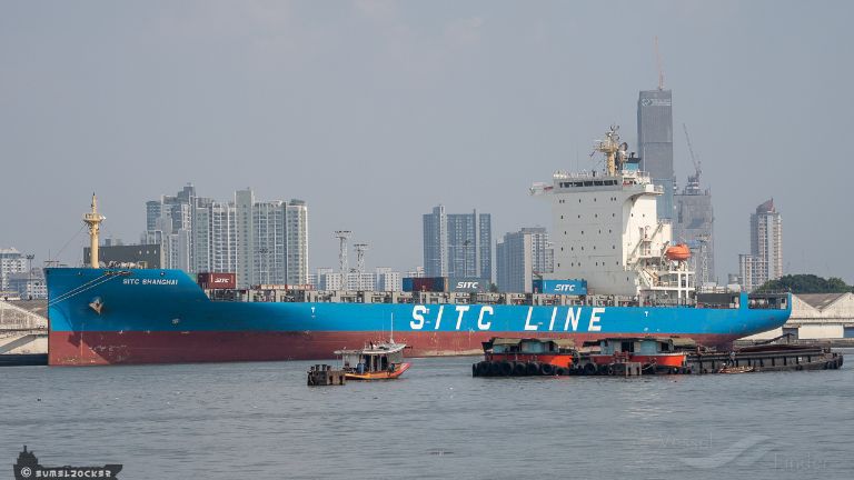 SITC SHANGHAI, Container Ship - Details and current position - IMO ...