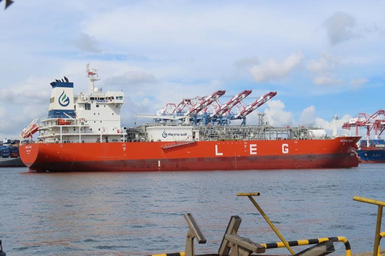 PACIFIC MARS, LPG Tanker - Details and current position - IMO 9714642 ...