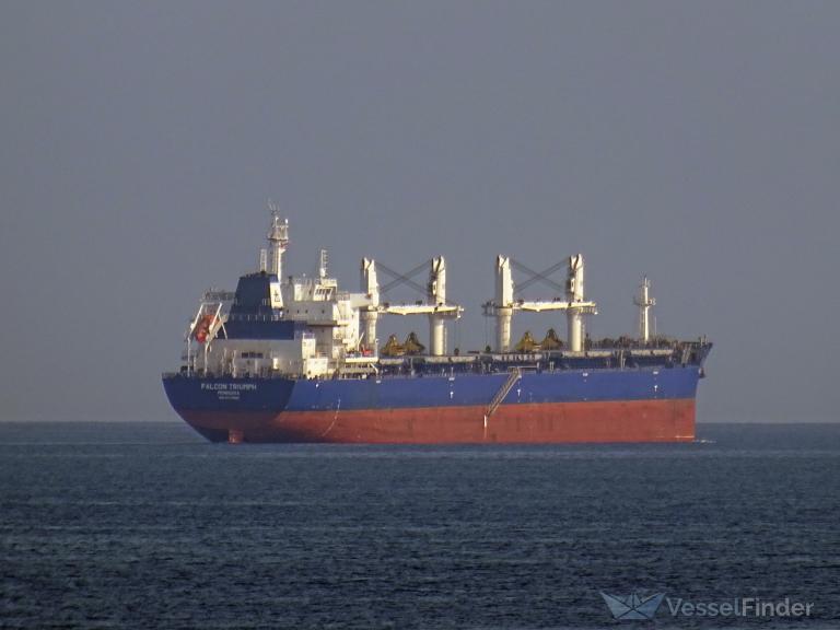FALCON TRIUMPH, Bulk Carrier - Details and current position - IMO ...