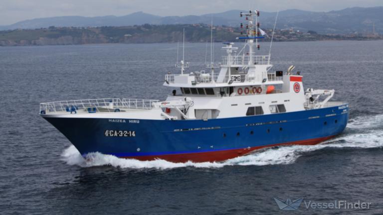 HAIZEA HIRU, Fishing Support Vessel - Details and current position ...