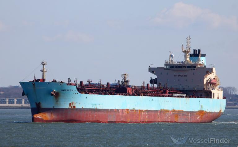 MAERSK TOKYO, Chemical/Oil Products Tanker - Details and current position - IMO 9718076 ...