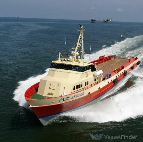 FAST SERVER, Offshore Tug/Supply Ship - Details and current position - IMO 9718246 - VesselFinder