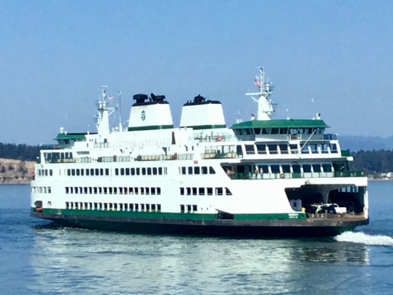 WSF SAMISH, Passenger/Ro-Ro Cargo Ship - Details and current position ...