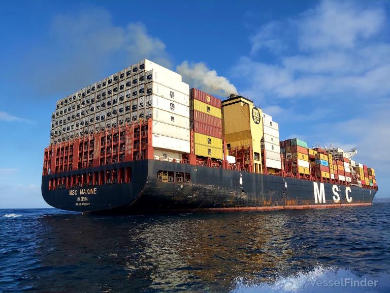 MSC MAXINE, Container Ship - Details and current position - IMO 9720287 - VesselFinder