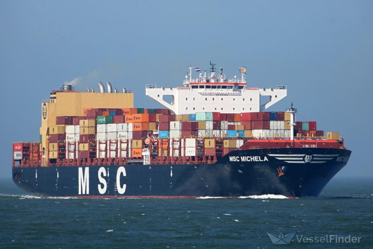 MSC MICHELA, Container Ship - Details and current position - IMO ...