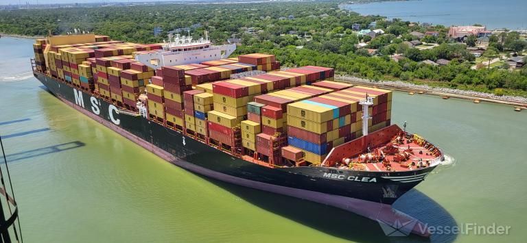 MSC CLEA, Container Ship - Details and current position - IMO 9720524 ...