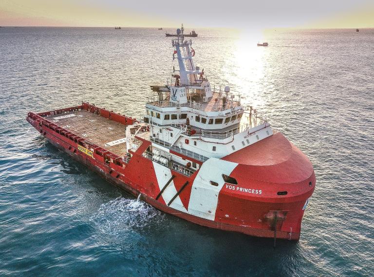 VOS PRINCESS, Offshore Tug/Supply Ship - Details and current position ...
