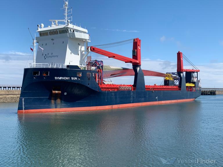 SYMPHONY SUN, General Cargo Ship - Details and current position - IMO ...