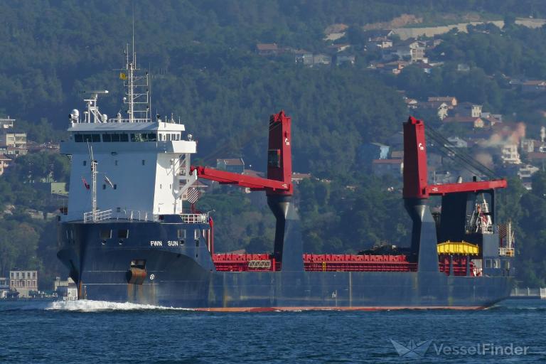 FWN SUN, General Cargo Ship - Details and current position - IMO ...