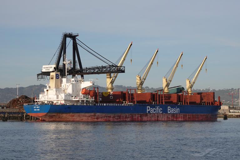 KEY WEST, Bulk Carrier - Details and current position - IMO 9726176 ...