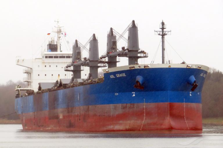 ASL GRACE, Bulk Carrier - Scheepsdetails en huidige positie - IMO ...