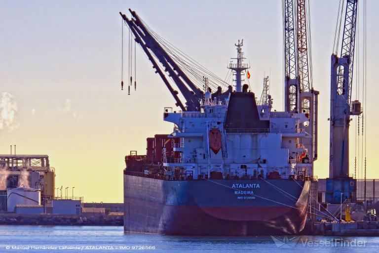 ATALANTA, Bulk Carrier - Details and current position - IMO 9726566 ...
