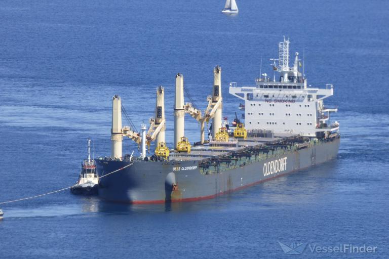 GEBE OLDENDORFF, Bulk Carrier - Details and current position - IMO ...