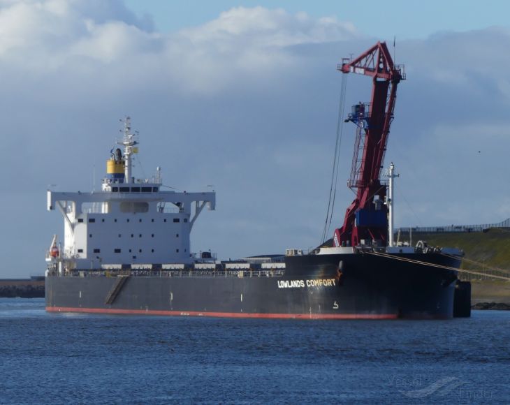 LOWLANDS COMFORT, Bulk Carrier - Dettagli della nave e posizione ...